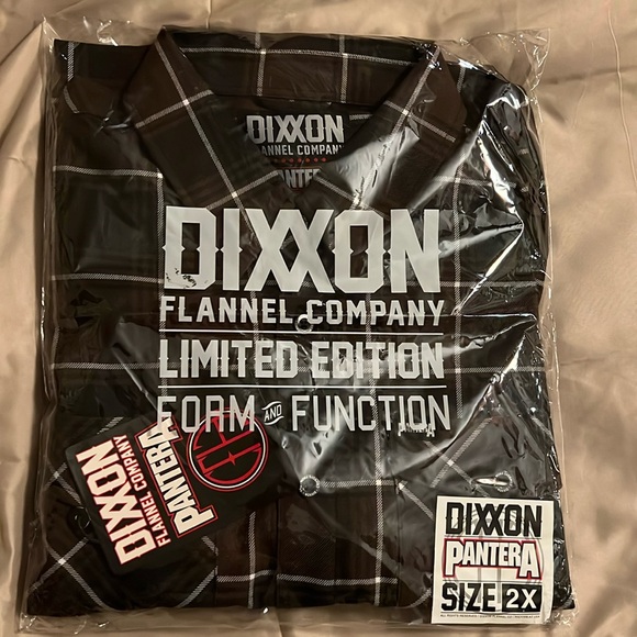 DIXXON | Shirts | Dixxon Pantera Cfh Flannel Size 2xlnew With Tags ...